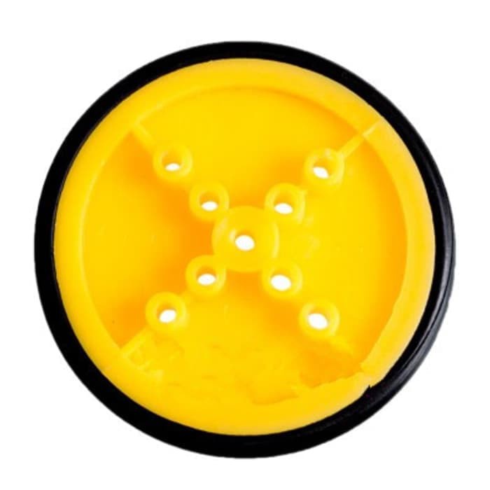 Jual Roda Tipis Thin Smart Car Wheel Tyre Rubber 410 Arduino Robot Line ...