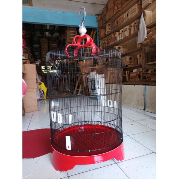 Jual SANGKAR MURAI BESI TEBOK PVC DIAMETER 55, 50, 45 SANGKAR BESI ...