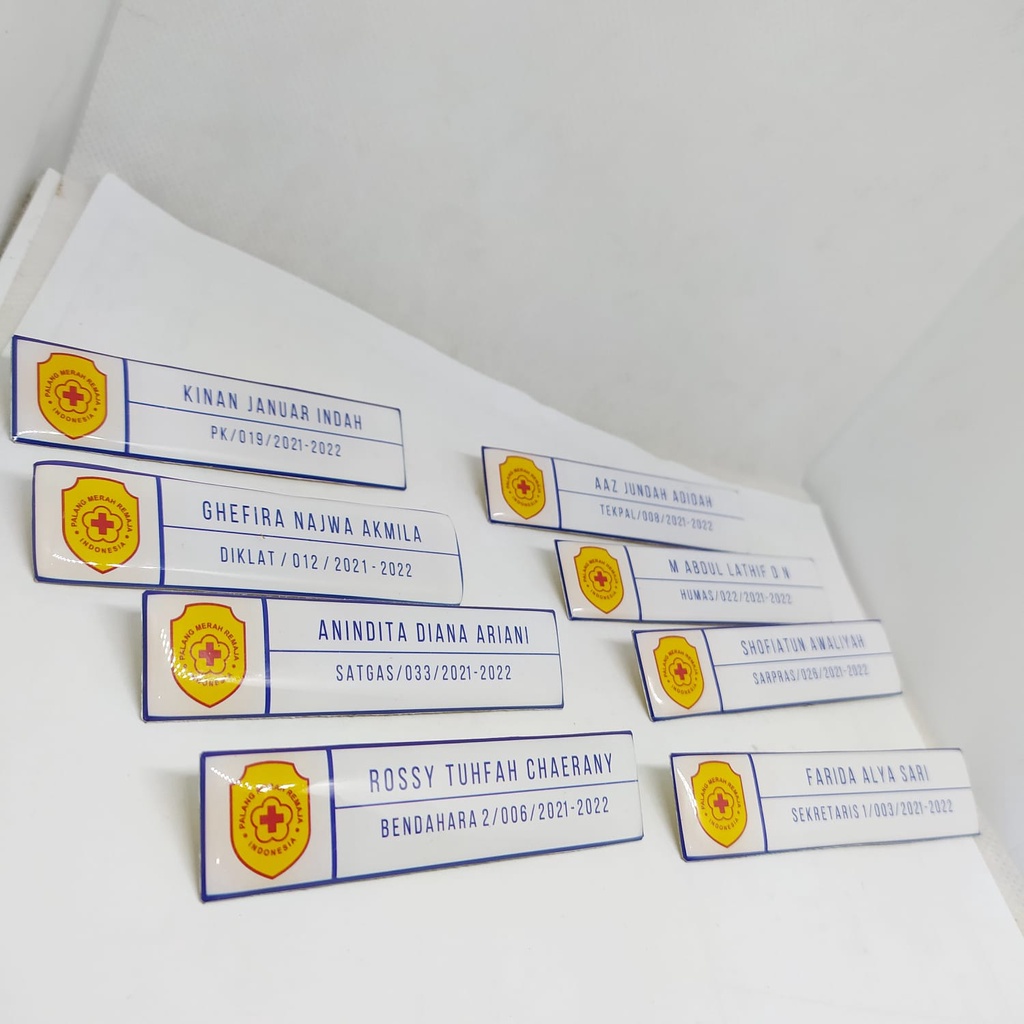 Jual NAME TAG LOGAM PRINTING FULL COLOUR | Shopee Indonesia