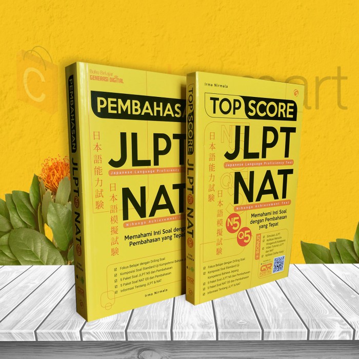 Jual BUKU SOAL TES BAHASA JEPANG: TOP SCORE JLPT N5 MATERI SOAL ...