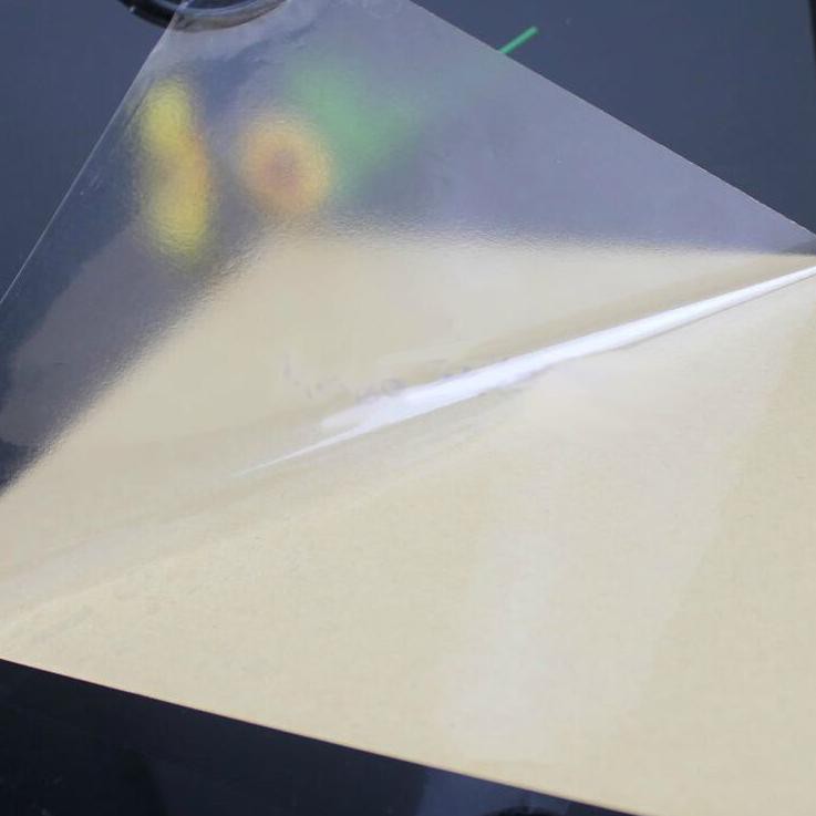 Jual Vinyl stiker transparan A5 ( 21 cm x 14,8 cm) | Shopee Indonesia