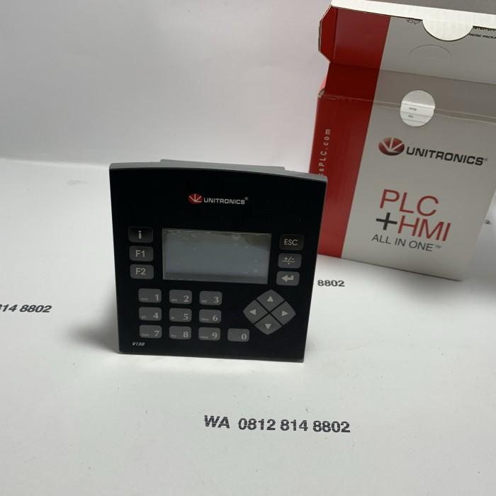 Jual Lashop Hmi+Plc V130-J-Ra22 Unitronics 2Input Analog, 3 Input High Speed, 6Rel | Shopee ...