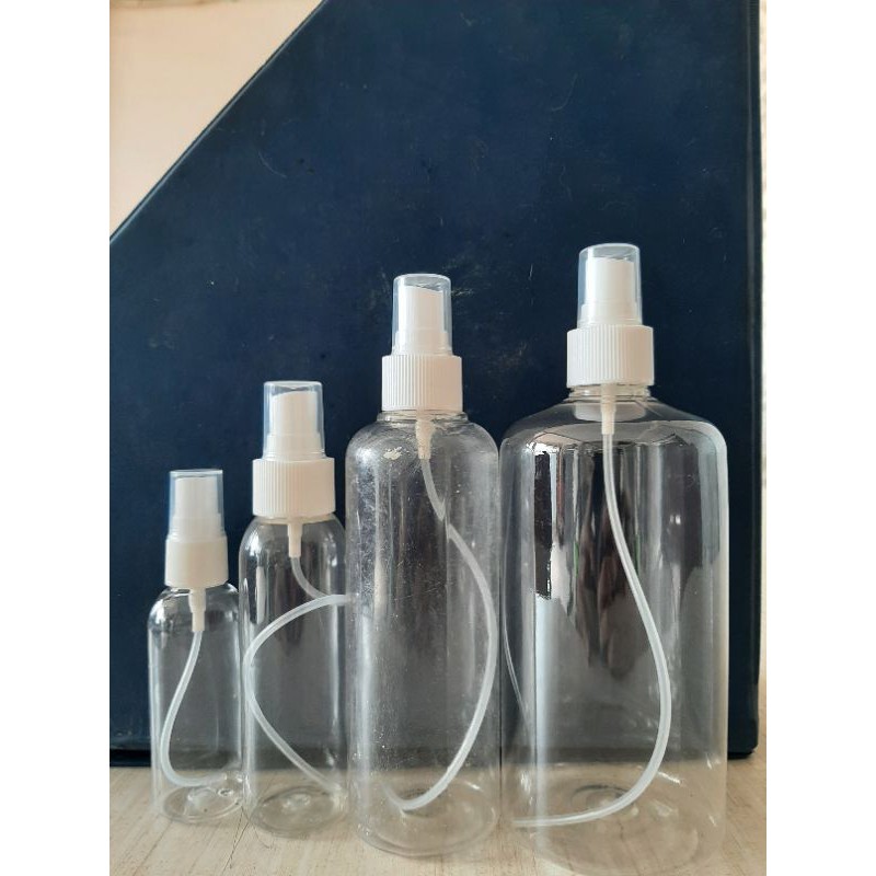Jual BOTOL SPRAY / BOTOL HAND SANITIZER / PET BENING Ukuran 60ml/100ml ...