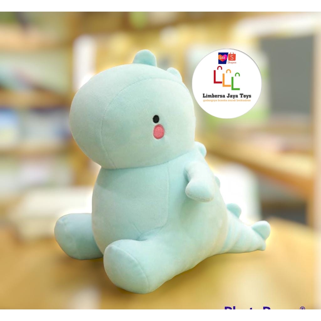 Jual Boneka Dinosaurus Dino Pink Lucu Plush Soft Baby Dinosaurus imut ...