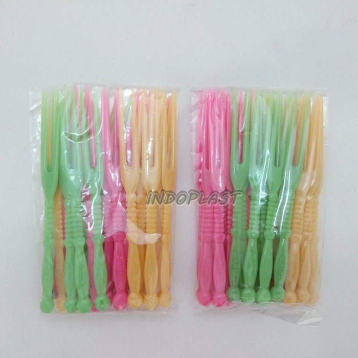 Jual Garpu Plastik Garpu kue Mantap Garpu Puding Cake Garpu Ulang Tahun ...