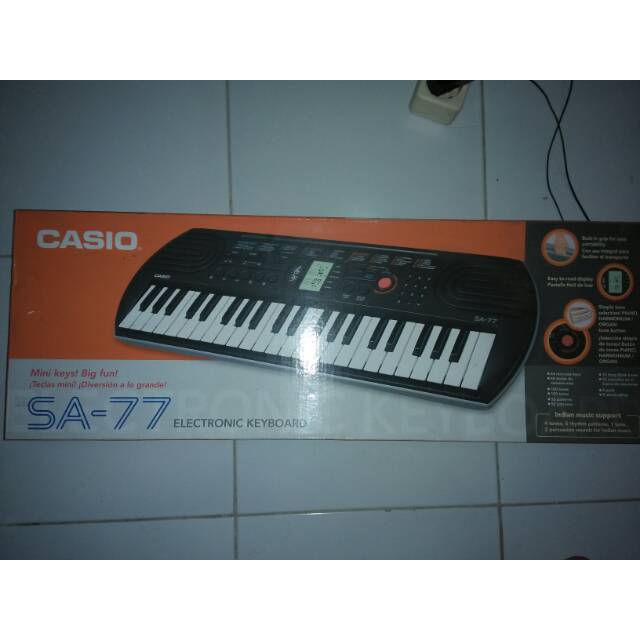 Jual Casio SA-77 Mini Keyboard, | Shopee Indonesia
