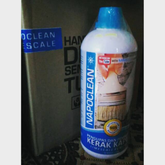Jual Pembersih Napoclean Biru/ Limescale Remove ( untuk Kerak Kapur dan ...