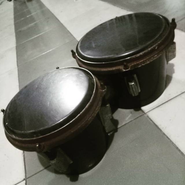 Jual Gendang / Bongo Plastik Hitam Dan Stand | Shopee Indonesia