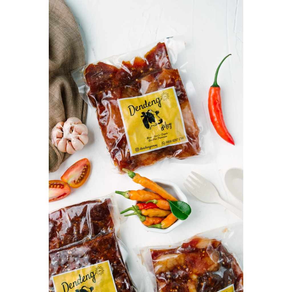 Jual DENDENG SAPI FULL DAGING PEDAS 1Kg | Shopee Indonesia