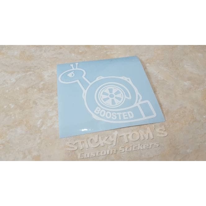 Jual STICKER JDM KEONG TURBO BOOSTED SNAIL DECAL STIKER Jagonya Stiker ...