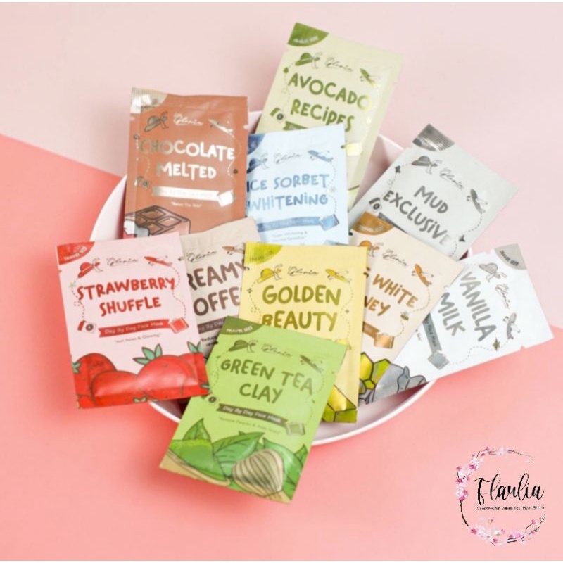 Jual Masker Wajah Organik Bubuk By Lea Gloria 10 Gram Kemasan Baru (Travel Size) | Shopee Indonesia