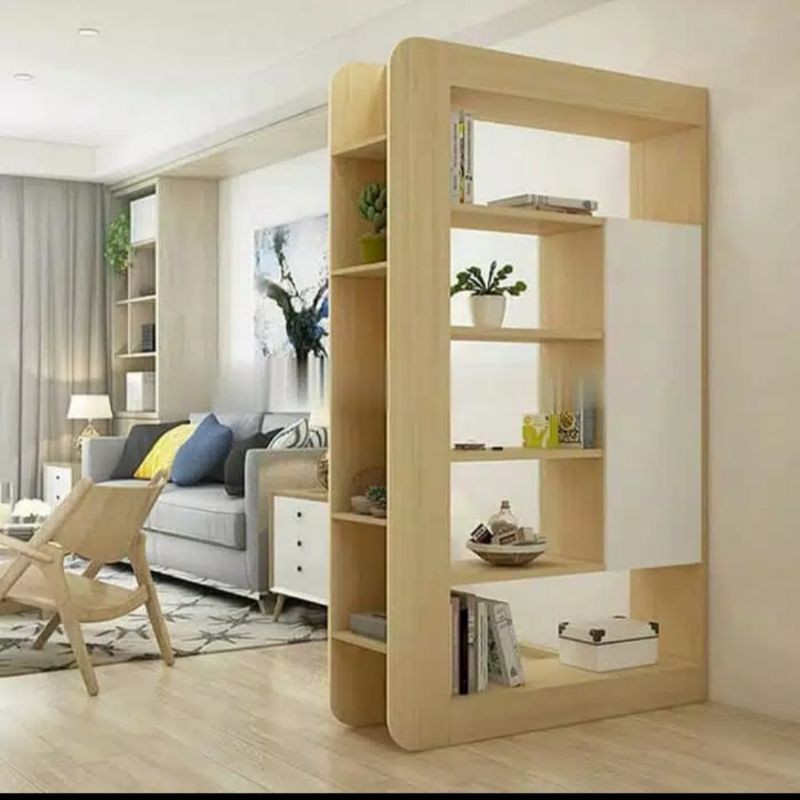 Jual Partisi Penyekat ruangan Sketsel Kayu Jati Solid Custom | Shopee ...