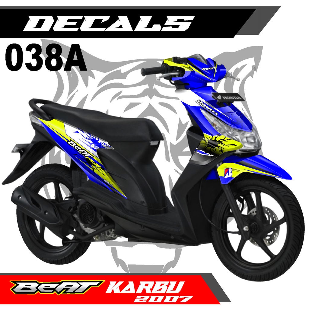 Jual Decal Sticker - Dekal Stiker Fullbody BEAT KARBU 2007/2009/2011 ...