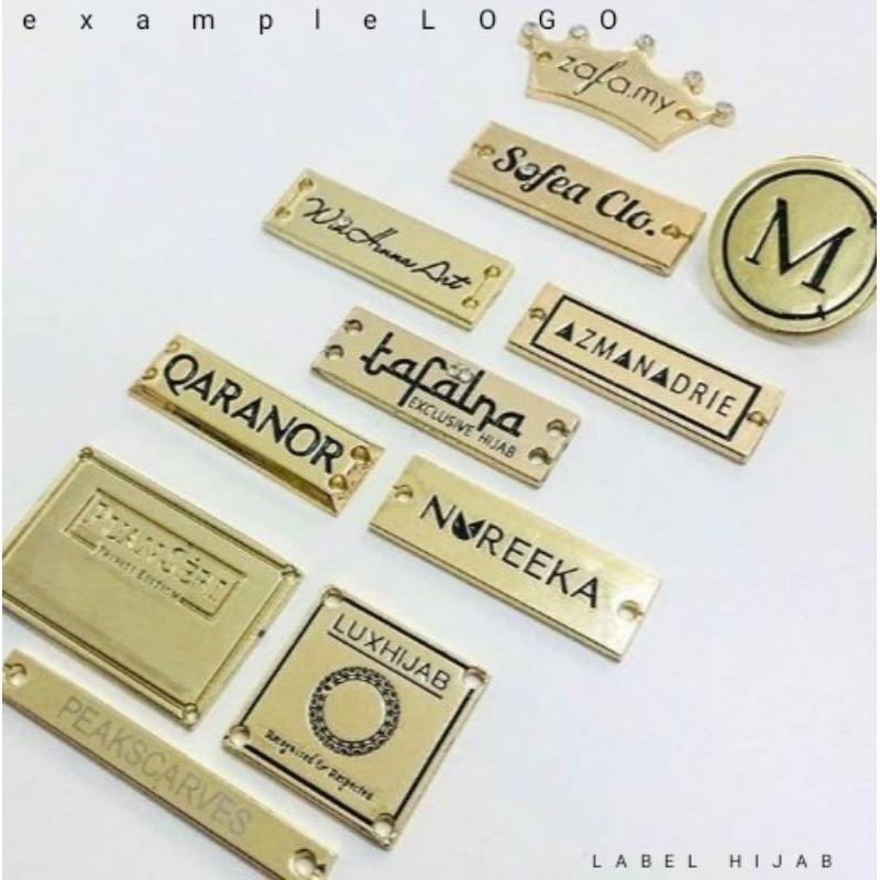 Jual LABEL HIJAB CUSTOM | Shopee Indonesia