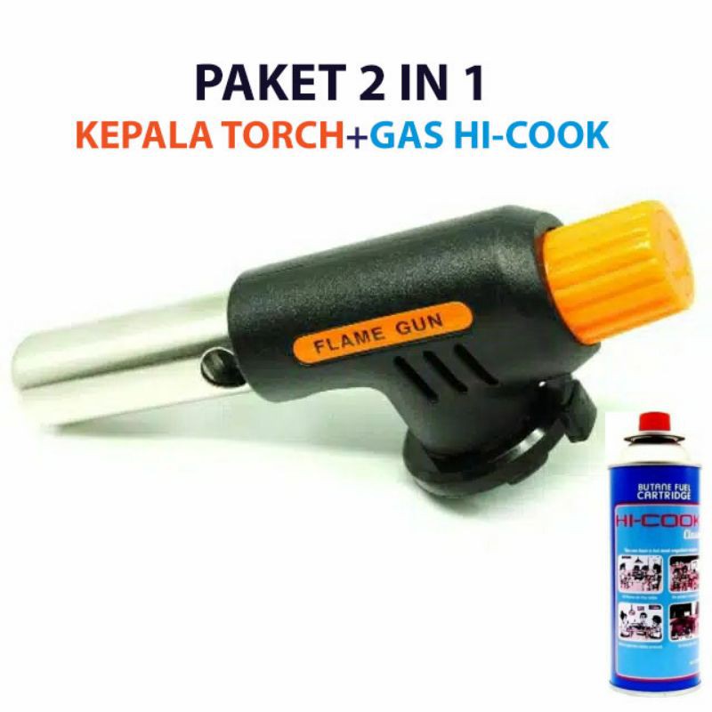 Jual paket kepala torch+gas hi-cook | Shopee Indonesia