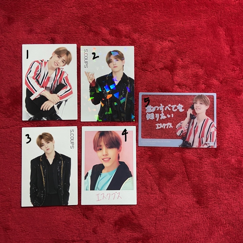 Jual SEVENTEEN SCOUPS Ideal Cut Japan TC Trading Card PC Photocard ...