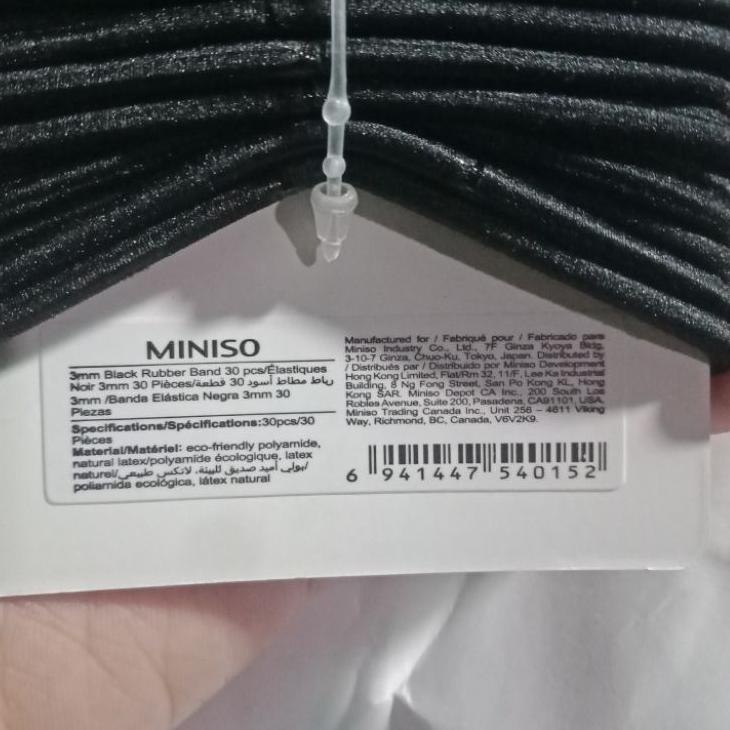Jual MINISO HAIR TIE / TALI RAMBUT / KARET RAMBUT | Shopee Indonesia
