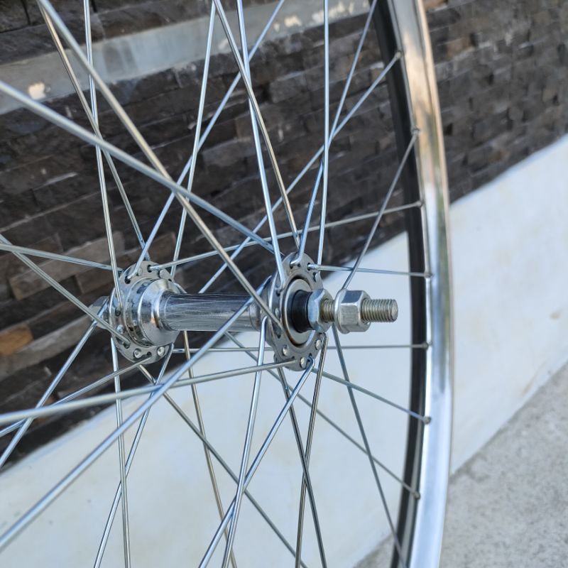Jual RODA JADI SEPEDA ONTHEL VELG ARAYA 28 JAWA JOWO UNTA UNTO WHEELSET ...