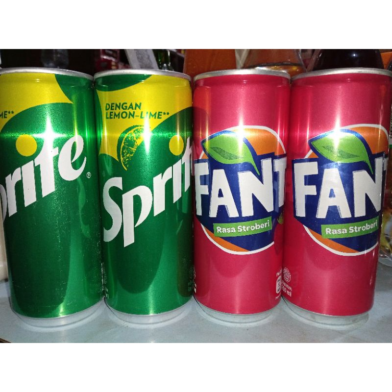 Jual Minuman SPRITE | FANTA Kaleng (250ml) | Shopee Indonesia