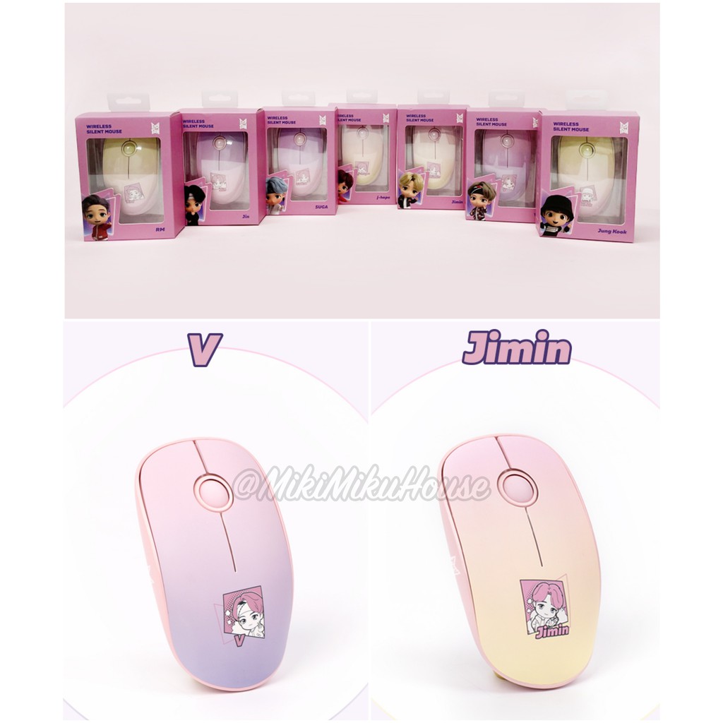 Jual TINYTAN WIRELESS MOUSE BLUETOOTH ROYCHE BTS BT21 BABY KOREA OFFICIAL PAD MOUSEPAD KEYBOARD ...