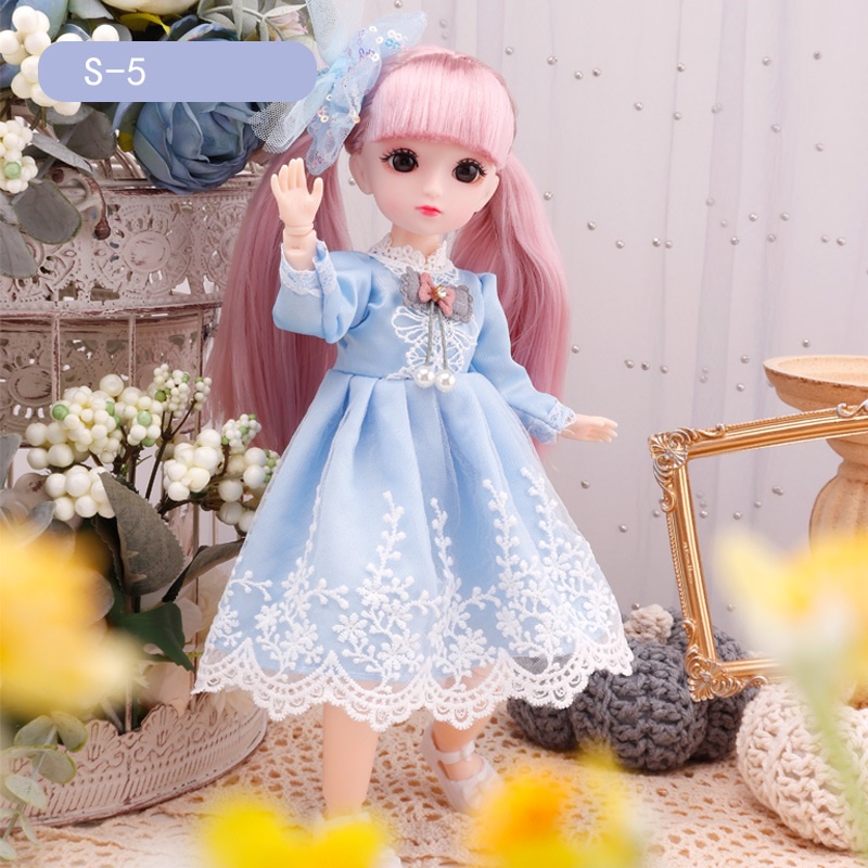 Jual FAVO Mainan Anak Boneka Seri (S U) BJD Doll 30cm Cute DIY Girls ...