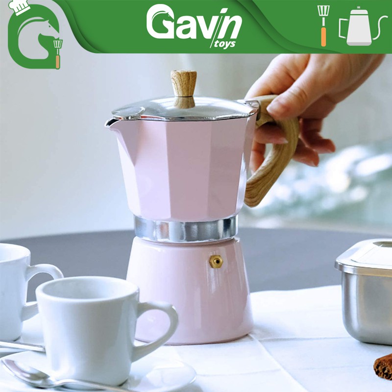 Jual Moka Pot Espresso Maker 300ml - Gnali Zani Italian Mokapot 6 Cup ...