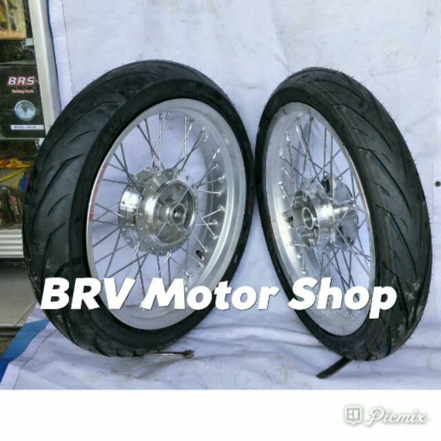 Jual Velg Vixion Nvl Vixion Old Vixion New Paket Ples Ban Irc Full Set ...