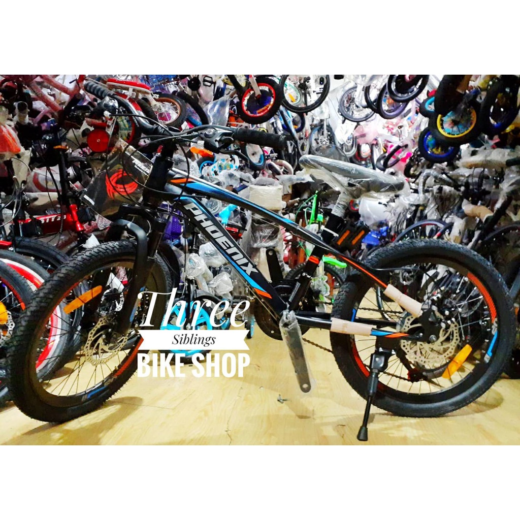 Jual SEPEDA GUNUNG MTB PHOENIX 152 MX 20 INCH 7x3 Speed Double Cakram ...