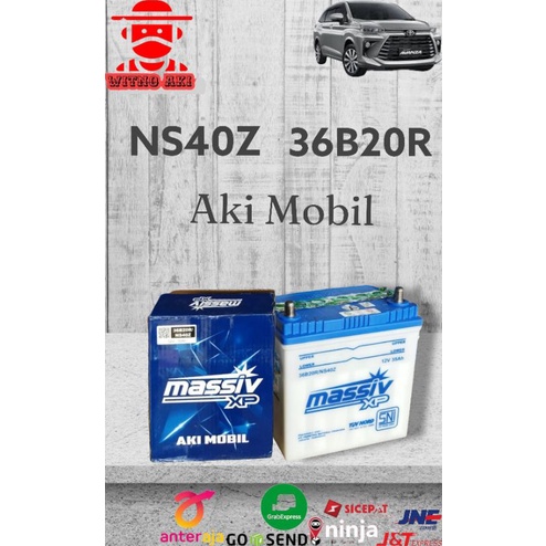 Jual Aki mobil toyota avanza massiv xp ns40z aki basah 12v35ah 12v 35ah ...