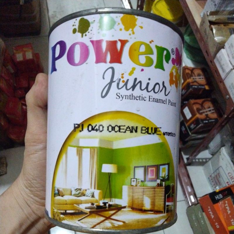 Jual Cat Minyak Cat Besi dan Kayu kemasan 1KG 1/2 duco Power Junior ...