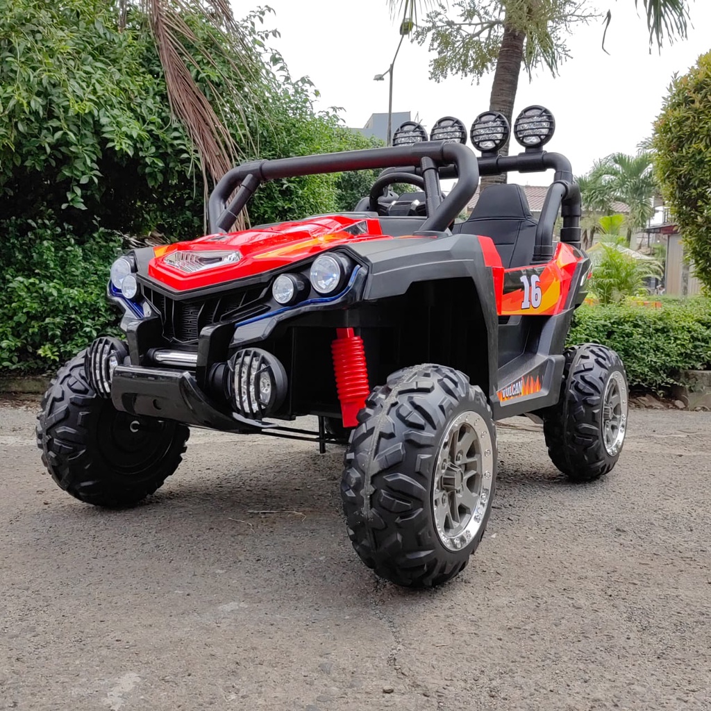 Jual Mobil mainan aki - HR16 MONSTER | Shopee Indonesia