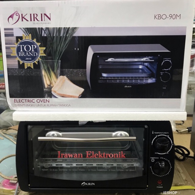 Jual Kirin Oven Toaster KBO 90 90M KBO90M Oven Listrik 9L PROMO MURAH | Shopee Indonesia