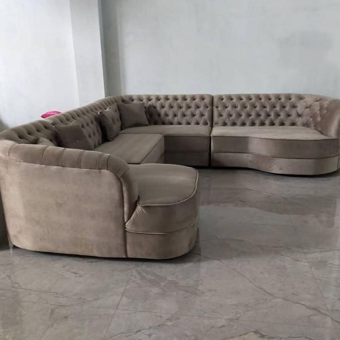 Jual Sofa Letter U Minimalis Chesterfield Terbaru Adikkakakmercyandha ...