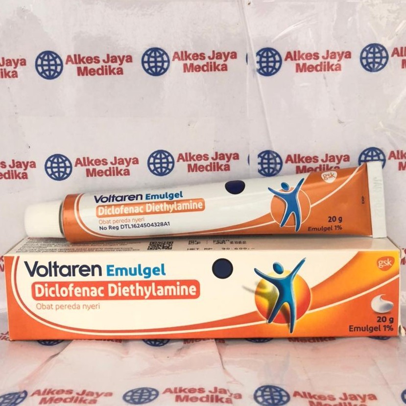 Jual VOLTAREN EMULGEL 20gram / krim pereda nyeri otot | Shopee Indonesia