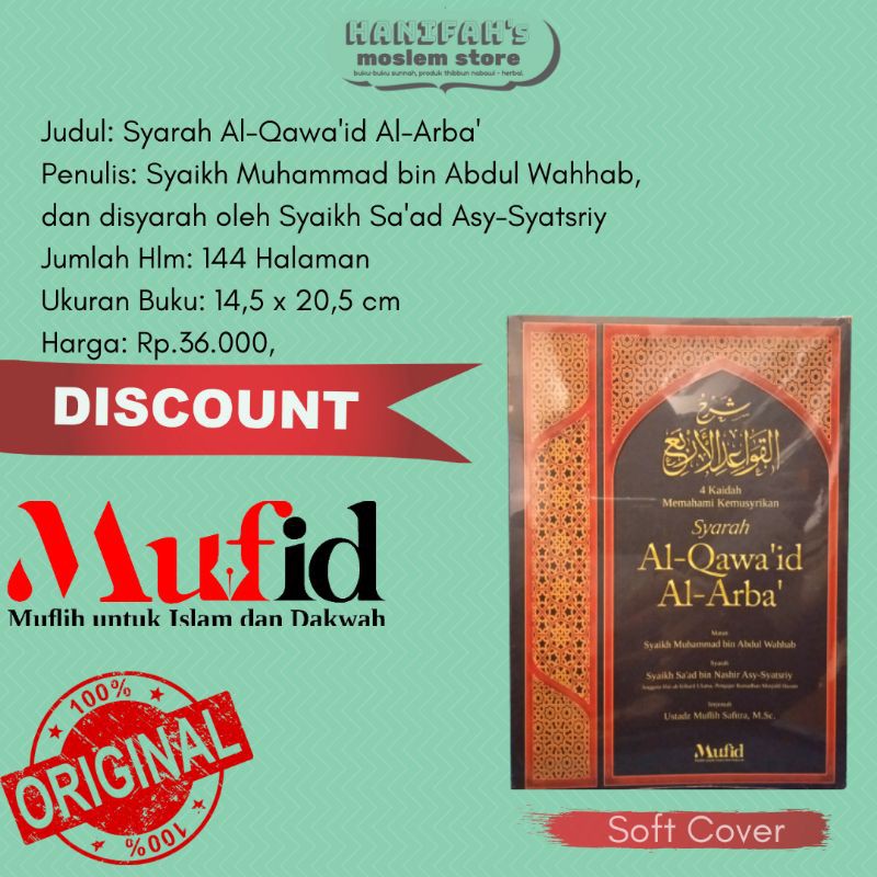 Jual Syarah Al Qawaid Al Arba Buku Mufid Al Qawaidul Arba 4 Kaidah ...
