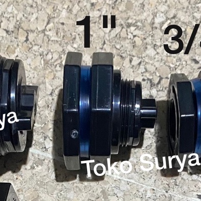 Jual PENGUIN - Bulkhead 1" inch bulkhead 1 dim mur pinguin 1 inch ...