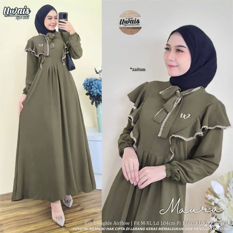 Jual GAMIS MAURA RENDA DAILY BUSUI DRESS AIRFLOW CRINCLE / GAMIS ... Jual GAMIS MAURA RENDA DAILY BUSUI DRESS AIRFLOW CRINCLE / GAMIS ...