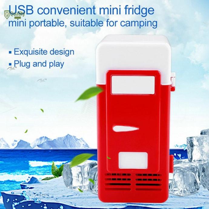 Jual Jm Kulkas Mini Usb Pendingin Minuman Bir Untuk Travel Mobil Kantor ...