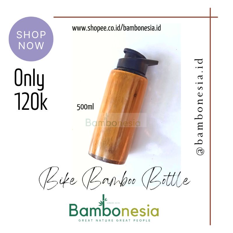 Jual Botol Bambu Botol Minum Sport | Shopee Indonesia