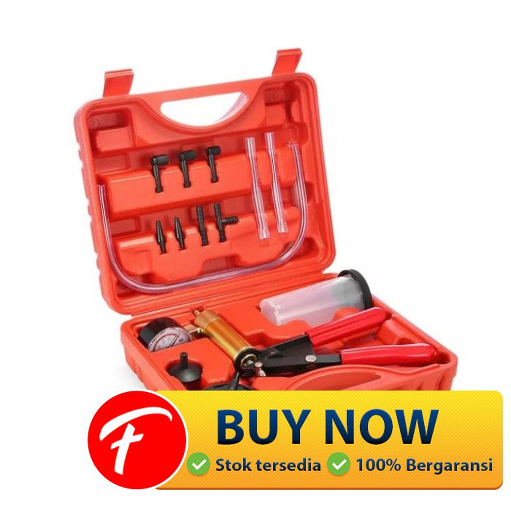 Jual Vacuum Pistol Brake Bleeder Kit Bleeding Rem ABS Mobil - WLXY ...