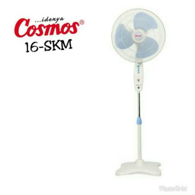 Jual KIPAS ANGIN COSMOS 16 SKM 16SKM STANDING FAN BERDIRI 3 TIGA BALING ...