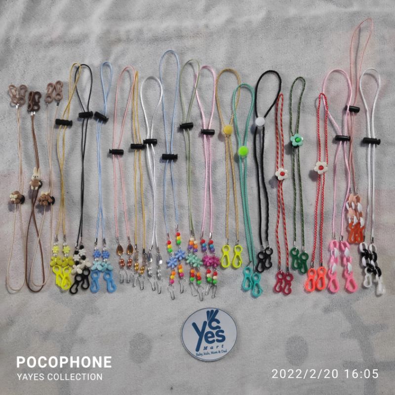 Jual Konektor Pengait Kalung Masker Hijab Harga Satuan 1 PCs Motif ...