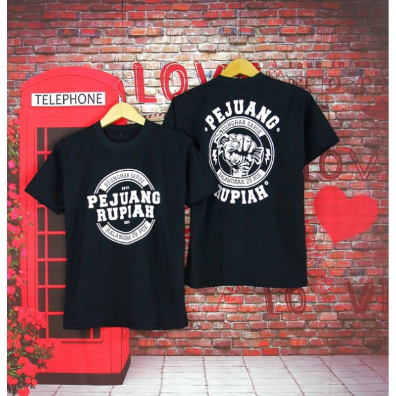 Jual ( COD ) KAOS PRIA/PEJUANG RUPIAH II/KAOS DISTRO /KAOS MURAH/ COD ... Jual ( COD ) KAOS PRIA/PEJUANG RUPIAH II/KAOS DISTRO /KAOS MURAH/ COD ...