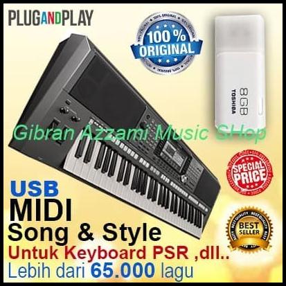 Jual Usb Midi Song & Style / Song Dan Style / Midi Keyboard | Shopee ...