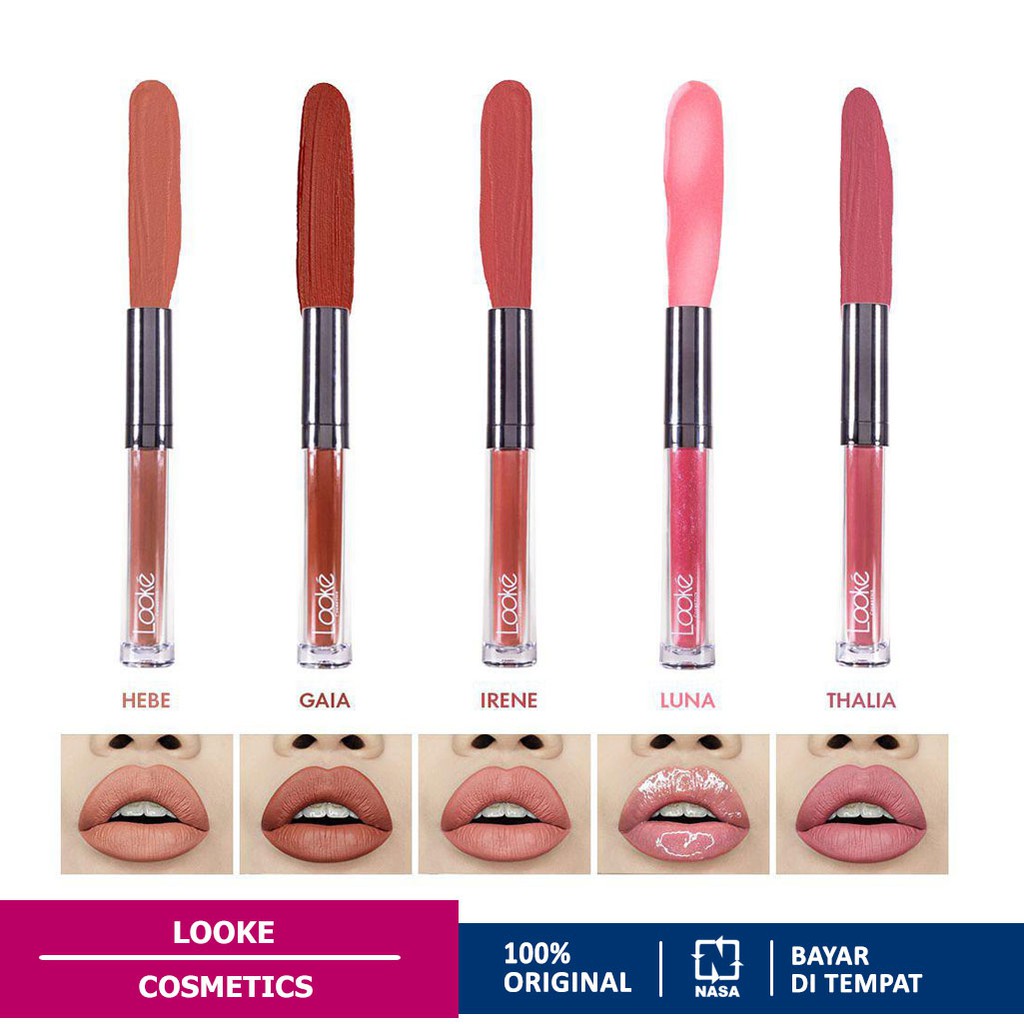 Jual Looke Holy Lip Cream Series Cosmetics Wanita Indonesia | Shopee ...