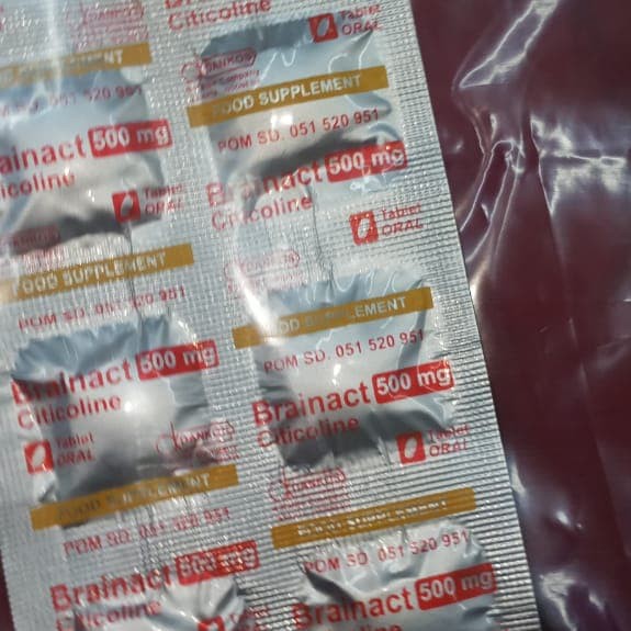 Jual Original Brainact 500 mg Eceran satuan potongan | Shopee Indonesia