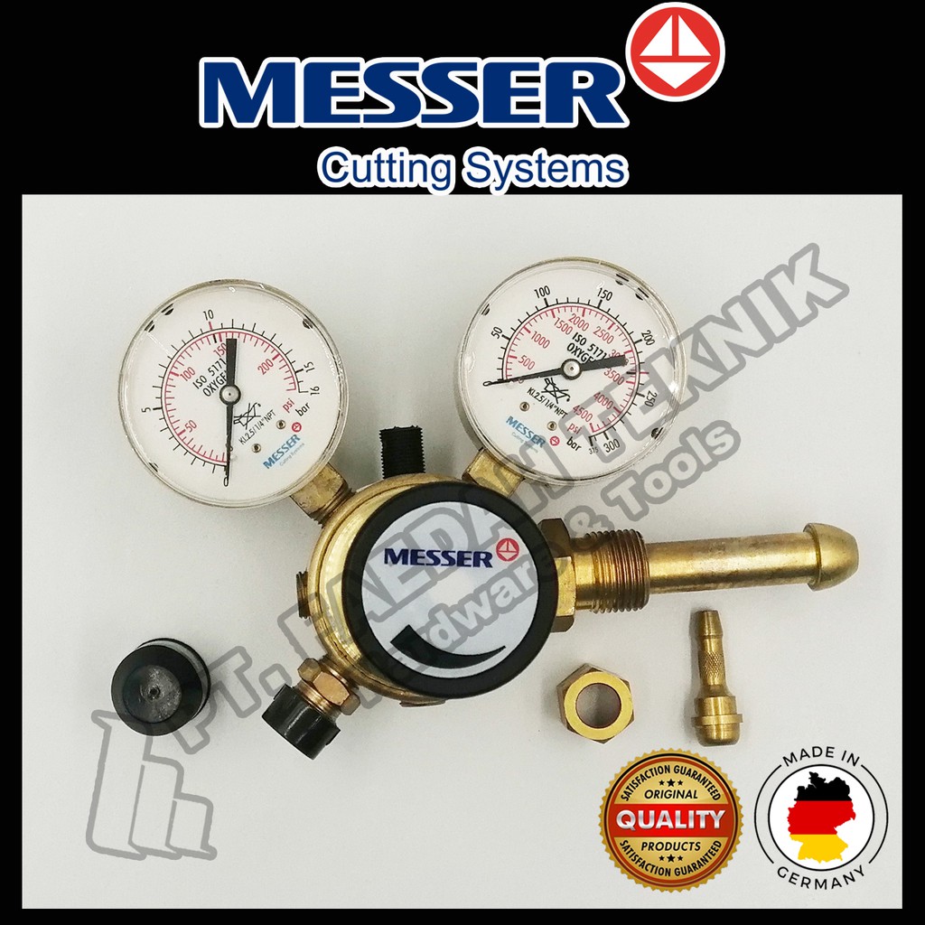 Jual Messer Tornado Pressure Regulator, R/B-O 200/10, Gas Oxygen ...