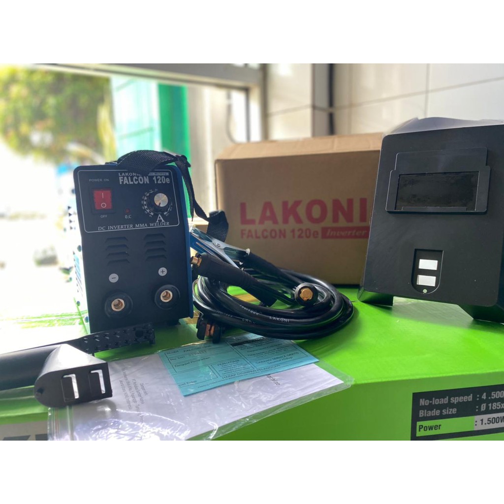 Jual Lakoni Mesin Travo Las Listrik 120A - Trafo Welding Inverter Lakoni Falcon 900 Watt 120e ...
