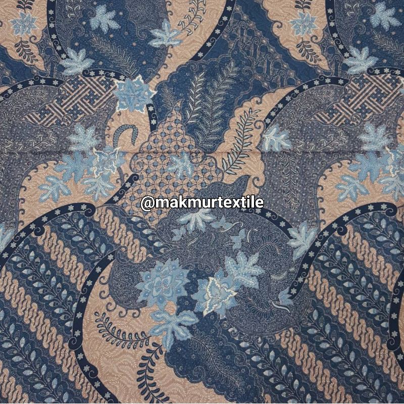Jual Kain batik katun dobby #10 / batik katun dobby / batik pola besar ...