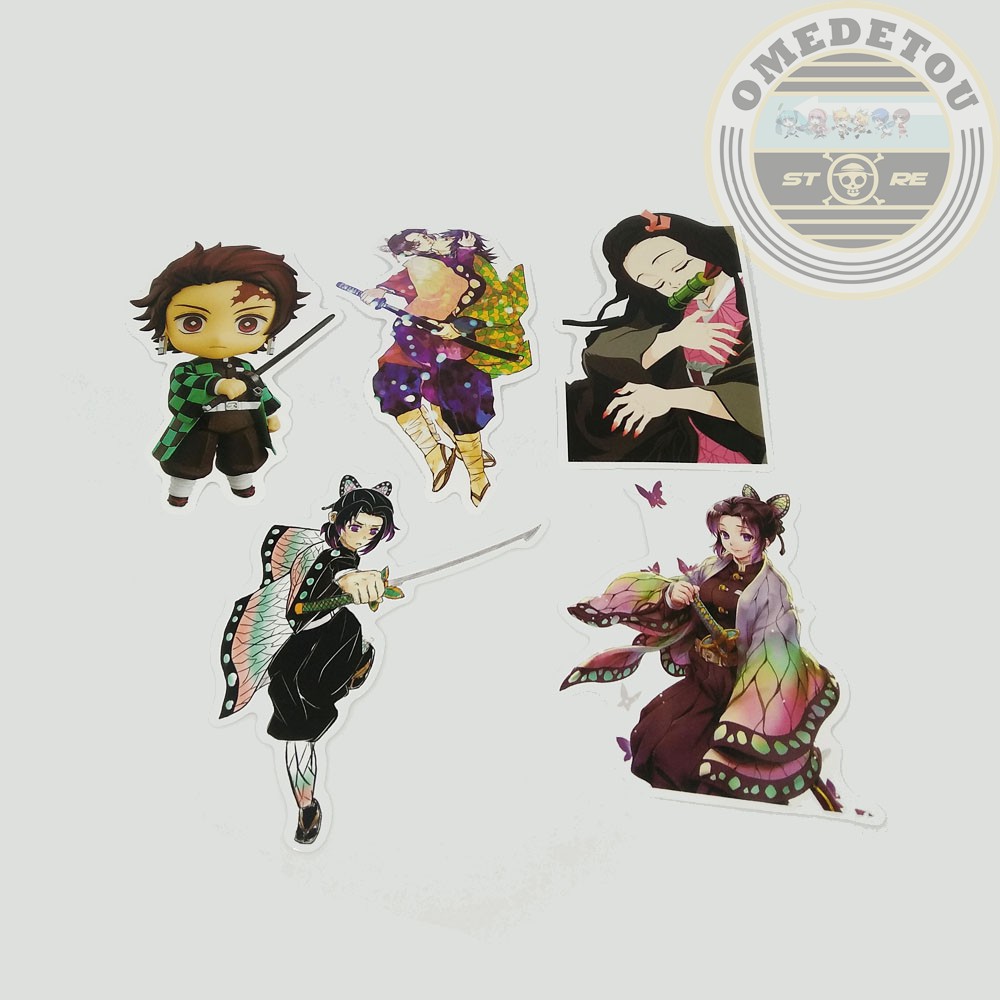 Jual Sticker Anime Kimetsu no Yaiba - Paket E | Shopee Indonesia